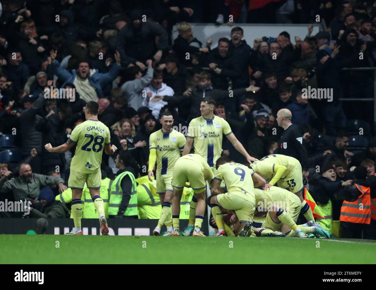 10th November 2023; Ewood Park, Blackburn, England; EFL Championship ...