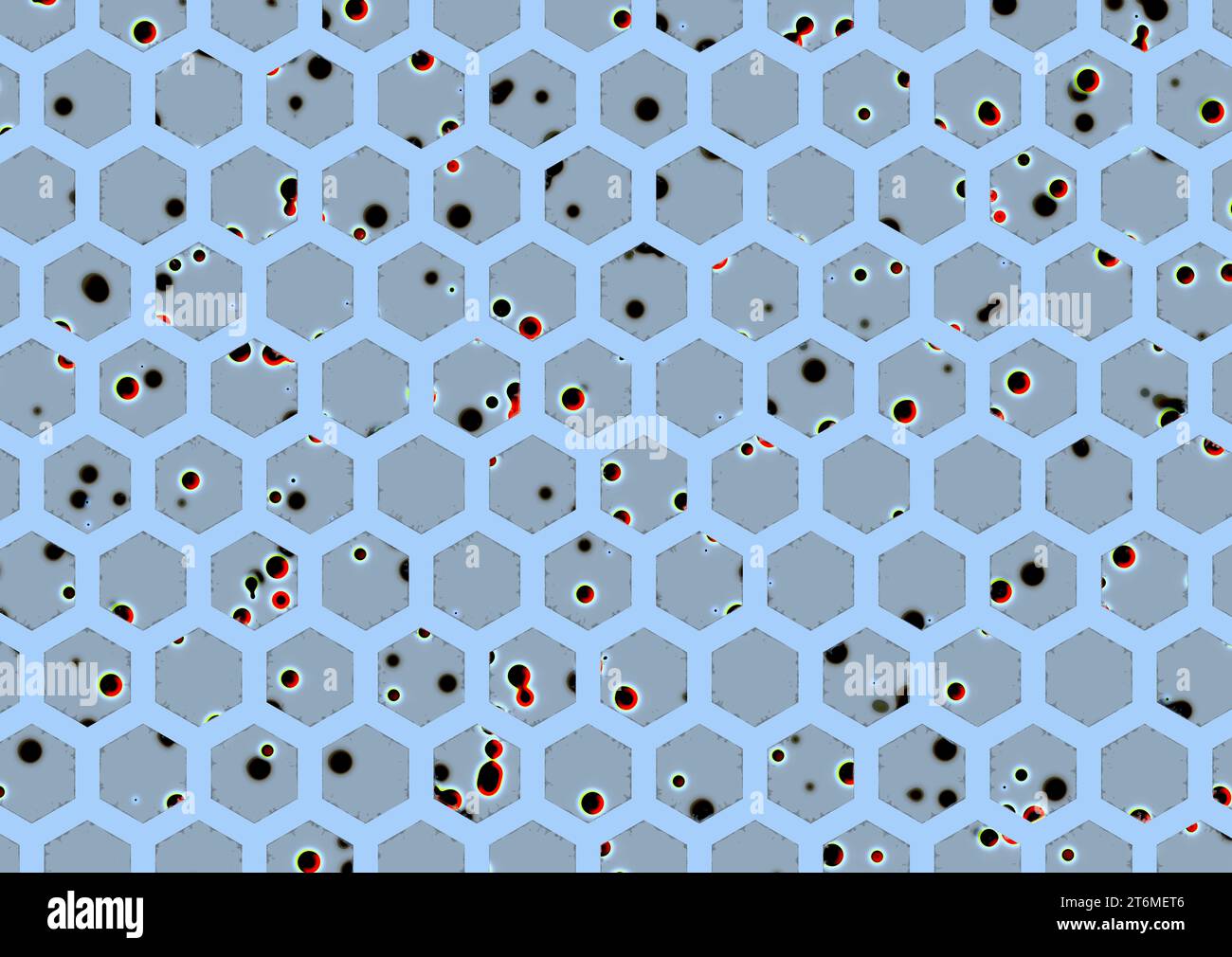 Hexagons pattern hi-res stock photography and images - Alamy