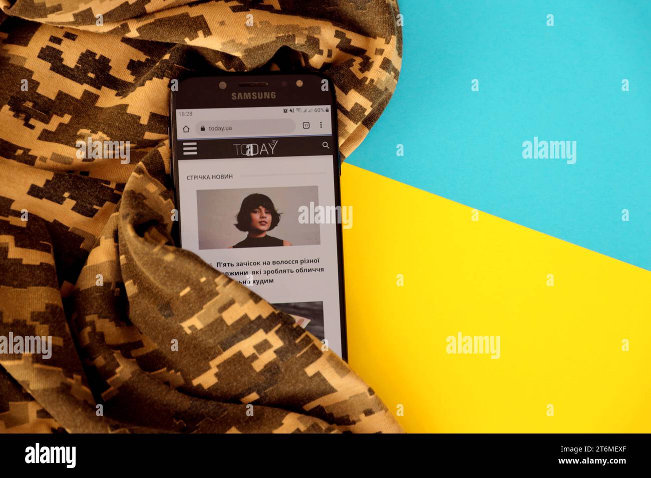 KYIV, UKRAINE - 4 MAY, 2023: Today UA ukrainian news portal on ...