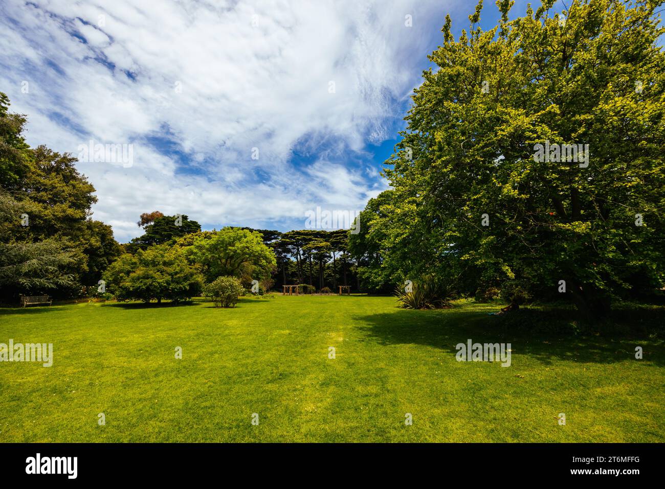 Coolart Wetlands and Homestead in Somers on a hot spring day on the ...