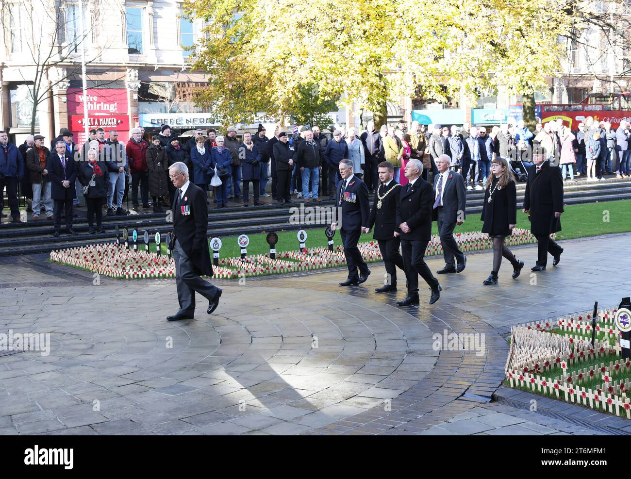Belfast Lord Mayor Councillor Ryan Murphy attending the official ...