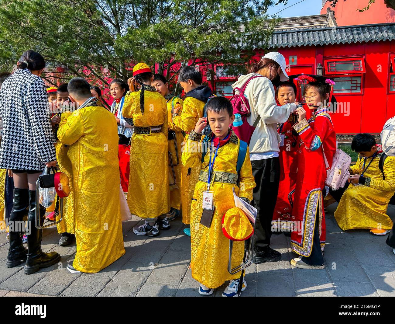 Beijing, China, Large Crowd, Chinese People, Children, Tourists ...