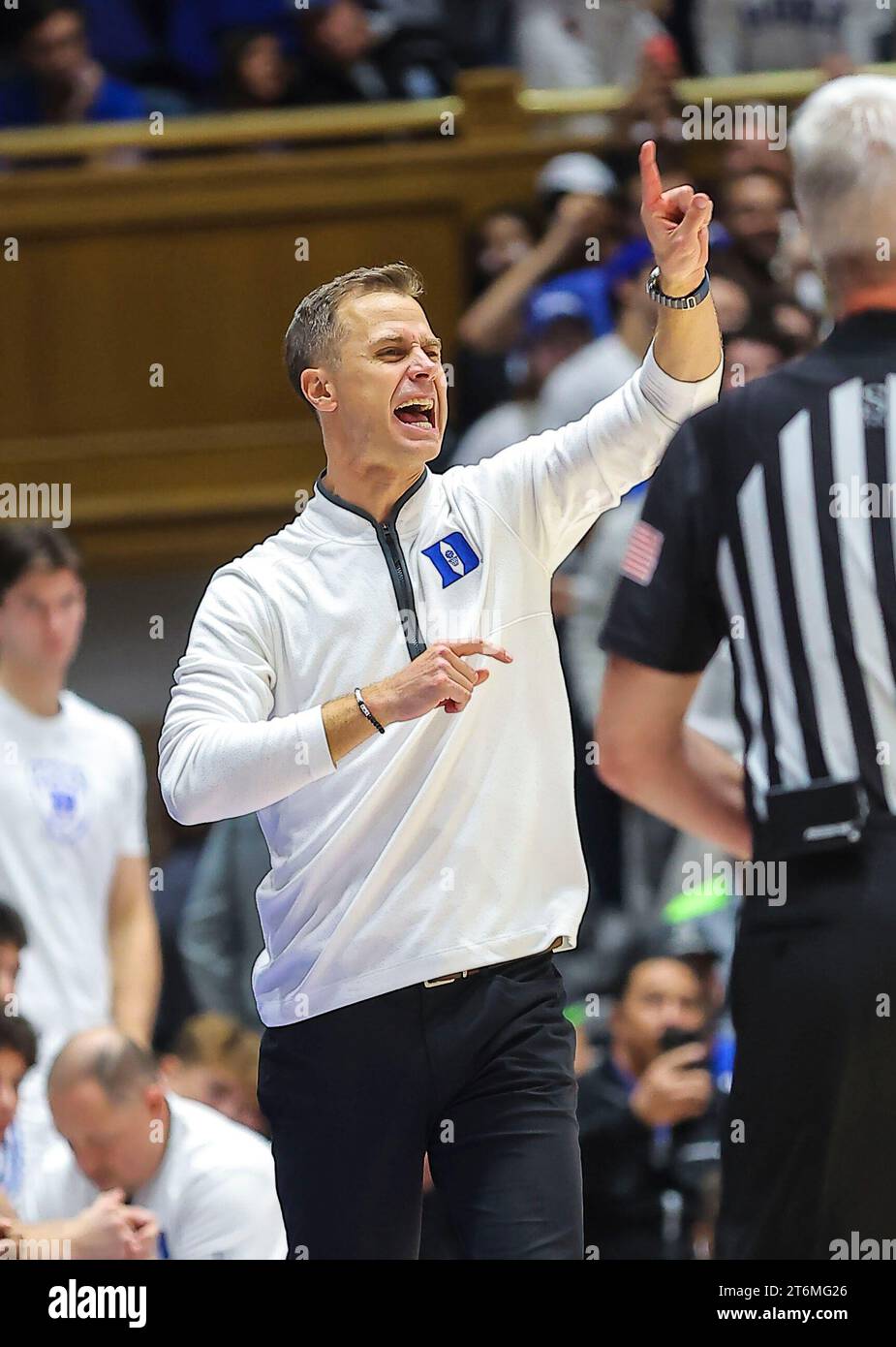 November 10, 2023: Jon Scheyer is the head basketball coach for Duke ...