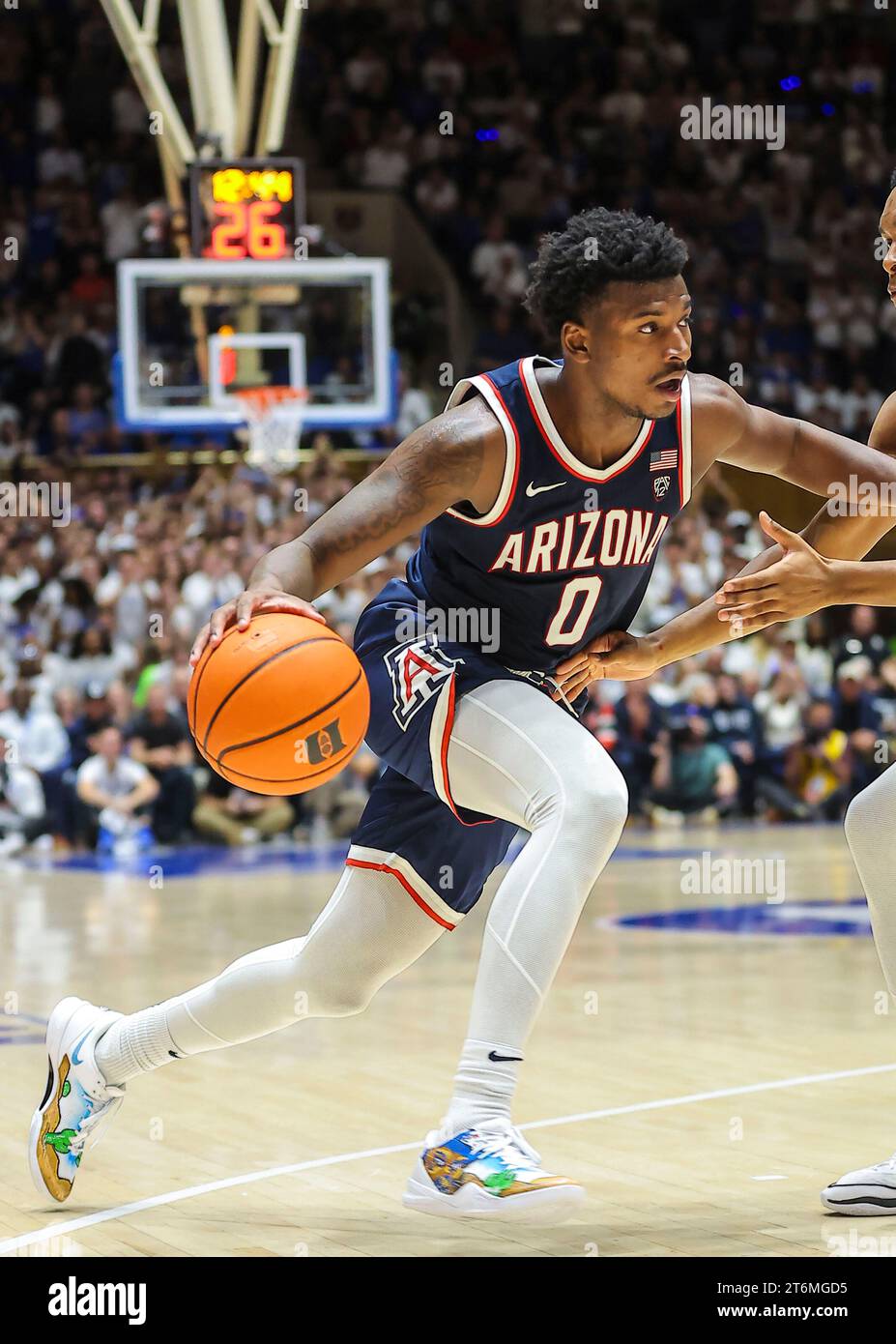 November 10, 2023: University of Arizona sophomore Jaden Bradley (0 ...