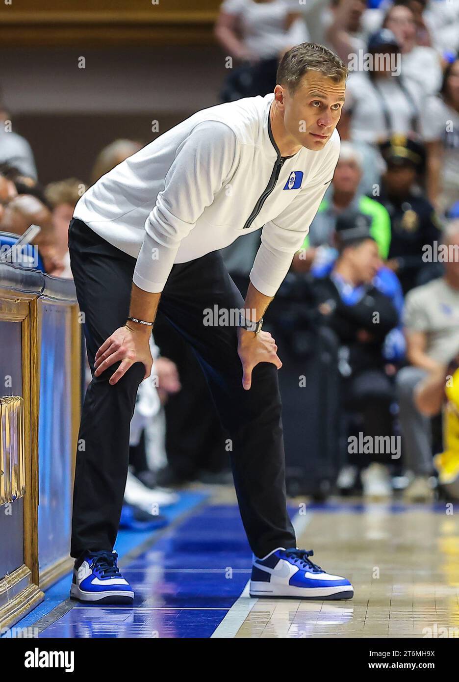 November 10, 2023: Jon Scheyer is the head basketball coach for Duke ...