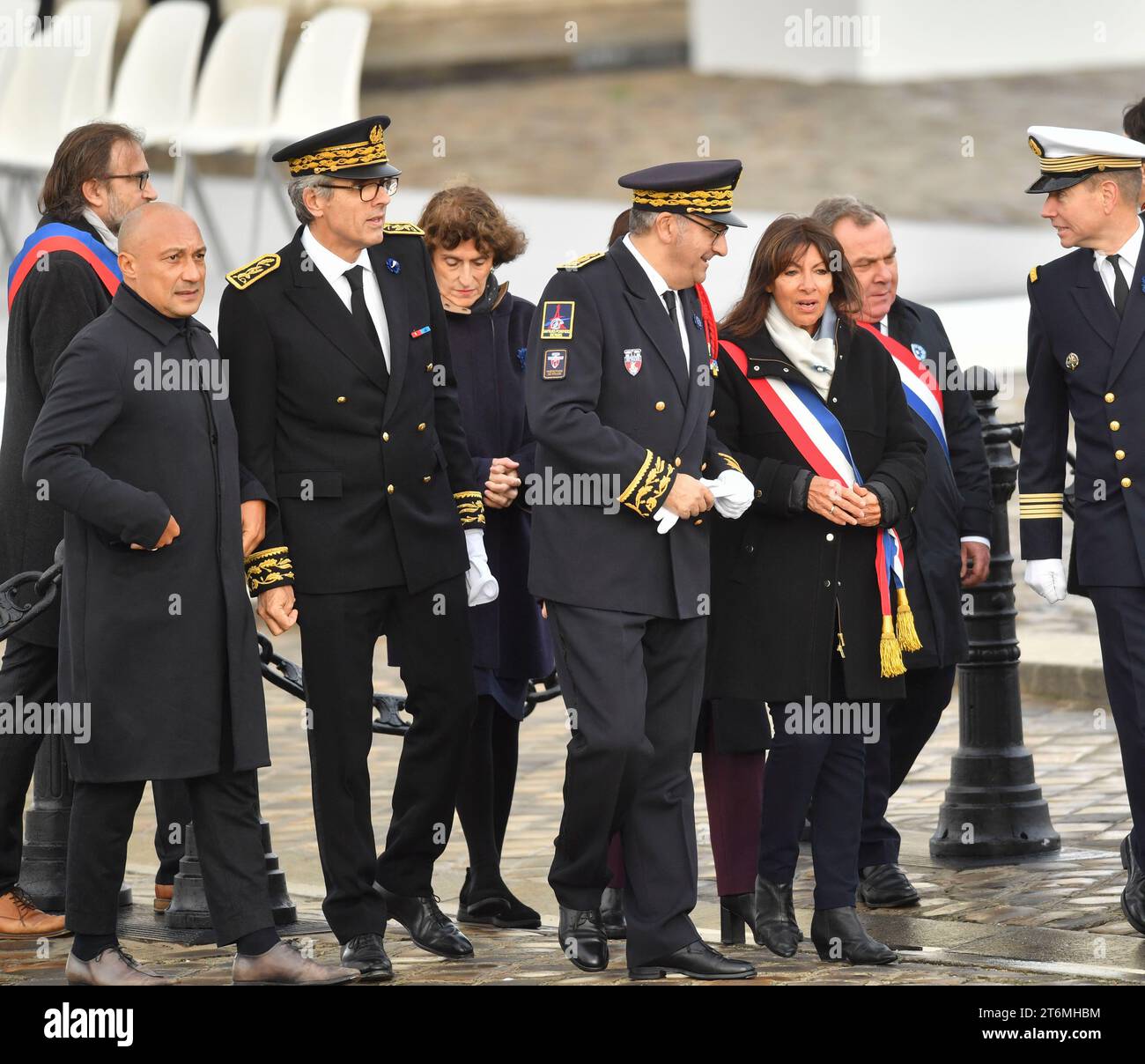 Paris, France. 11th Nov 2023. France, PARIS 2023-11-11. The president ...