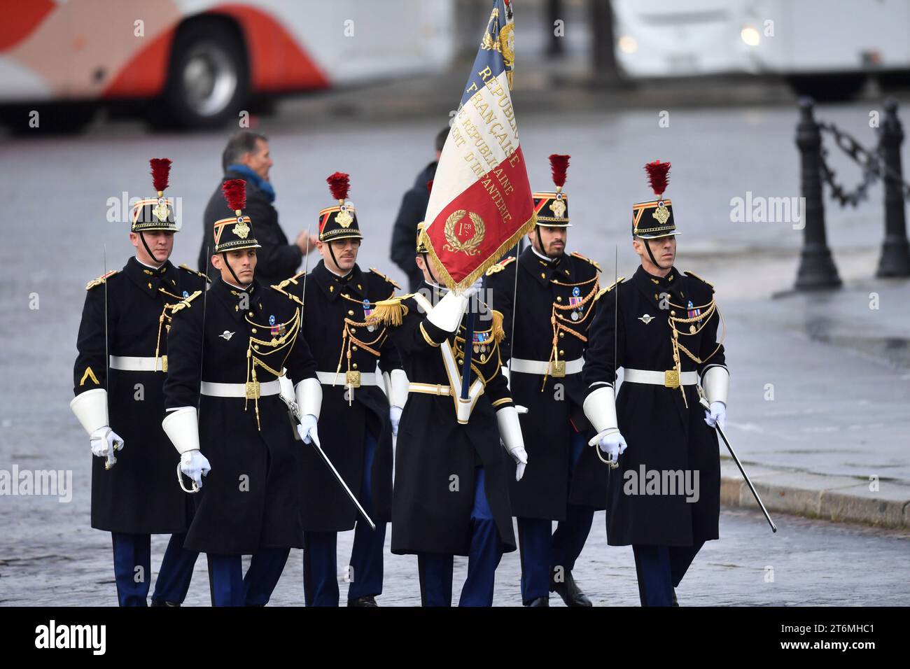 Paris, France. 11th Nov 2023. France, PARIS 2023-11-11. The president ...