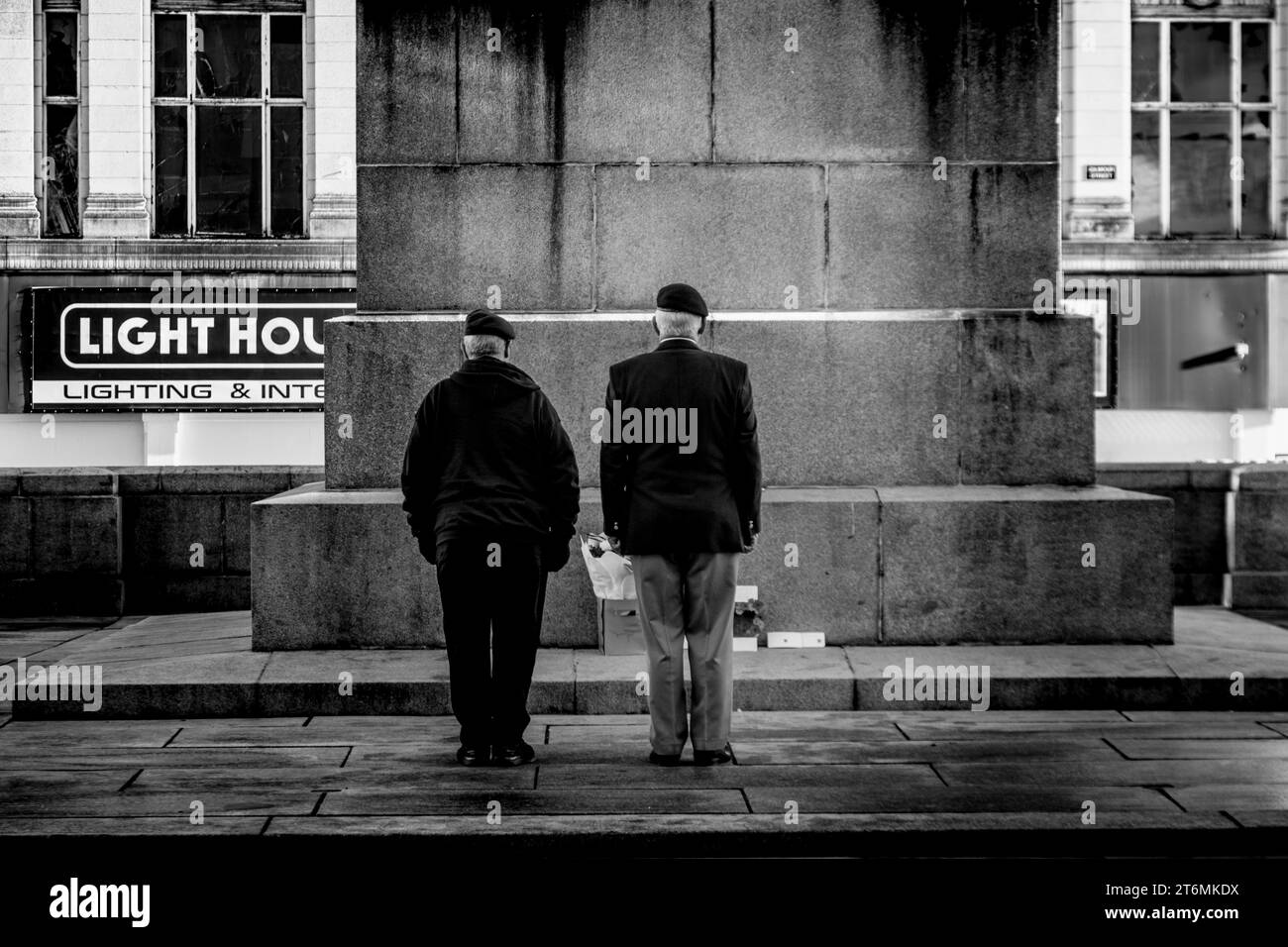 Paisley Cenotaph Remembrance Day Novemeber 11th 2023 Stock Photo - Alamy