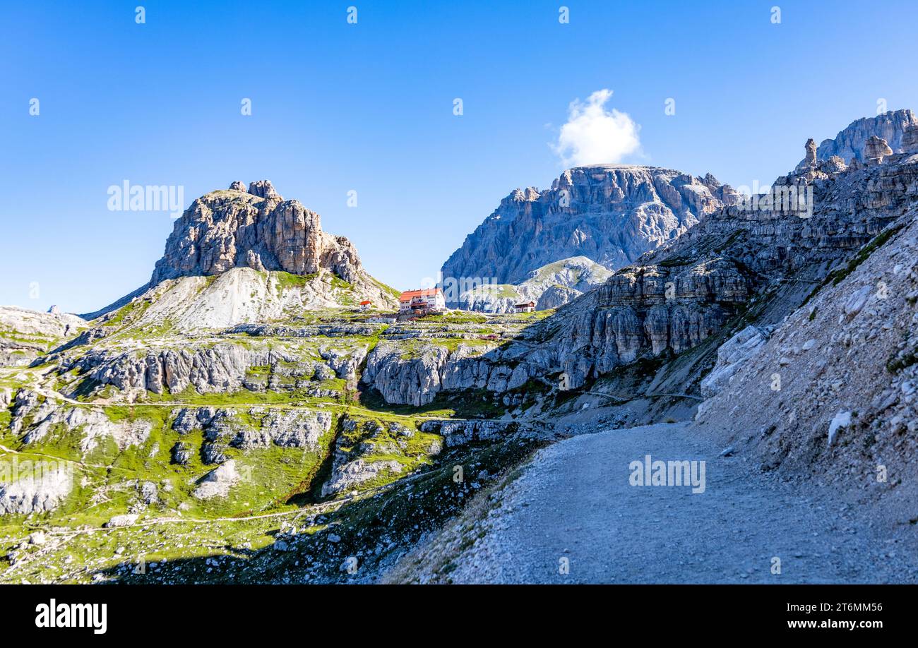 Rifugio locatelli tre cime hi-res stock photography and images - Alamy