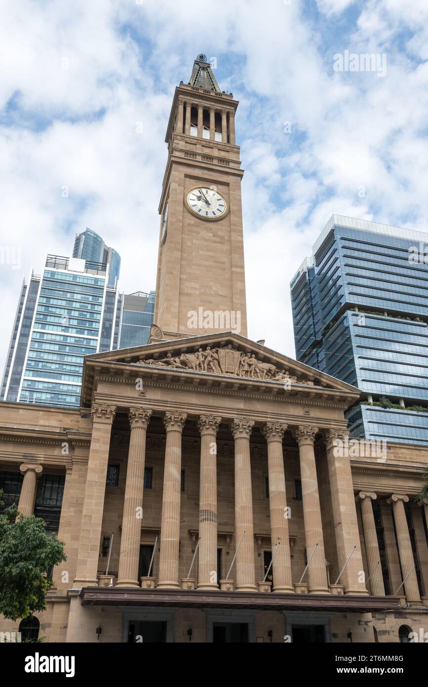Brisbane City Hall Clock Tower in Australia Stock Photo - Alamy Brisbane City Hall Clock Tower in Australia Stock Photo - Alamy