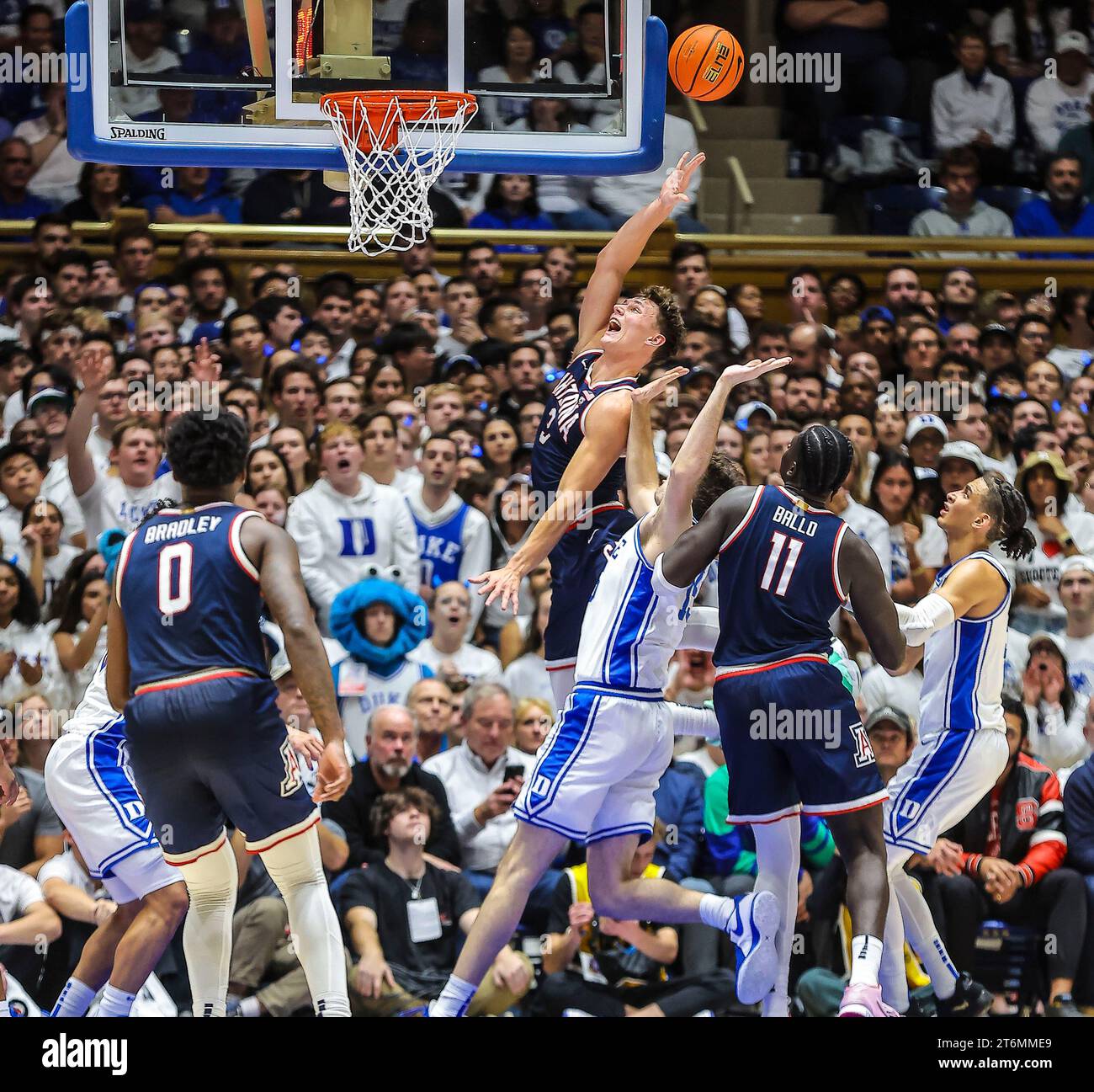 November 10, 2023: University of Arizona senior Pelle Larsson (3) layup ...