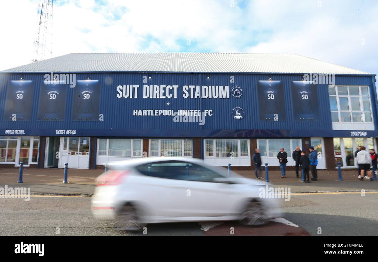 Suit direct stadium hartlepool hi-res stock photography and images - Alamy