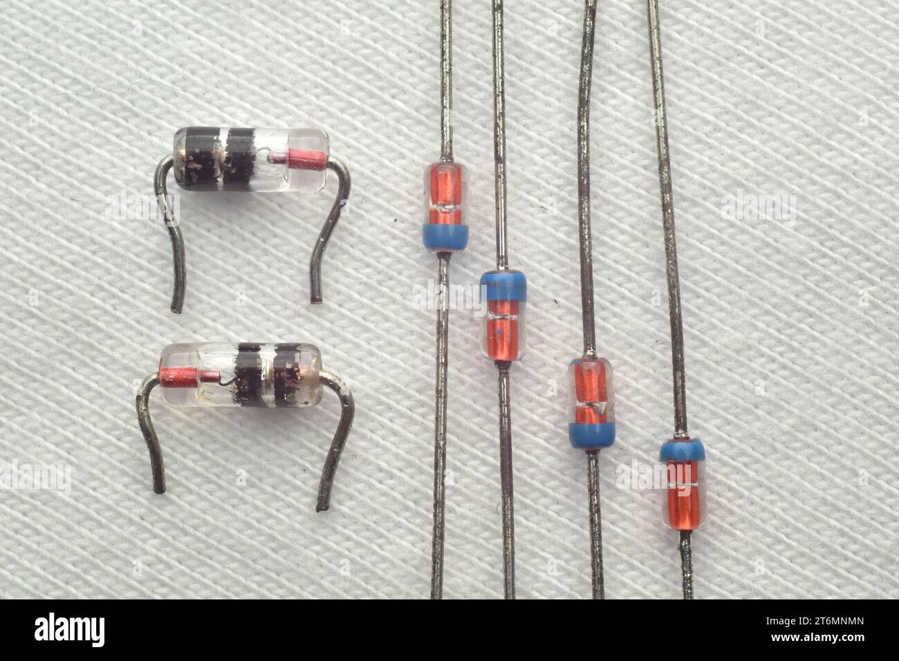 Glass diodes package Stock Photo - Alamy