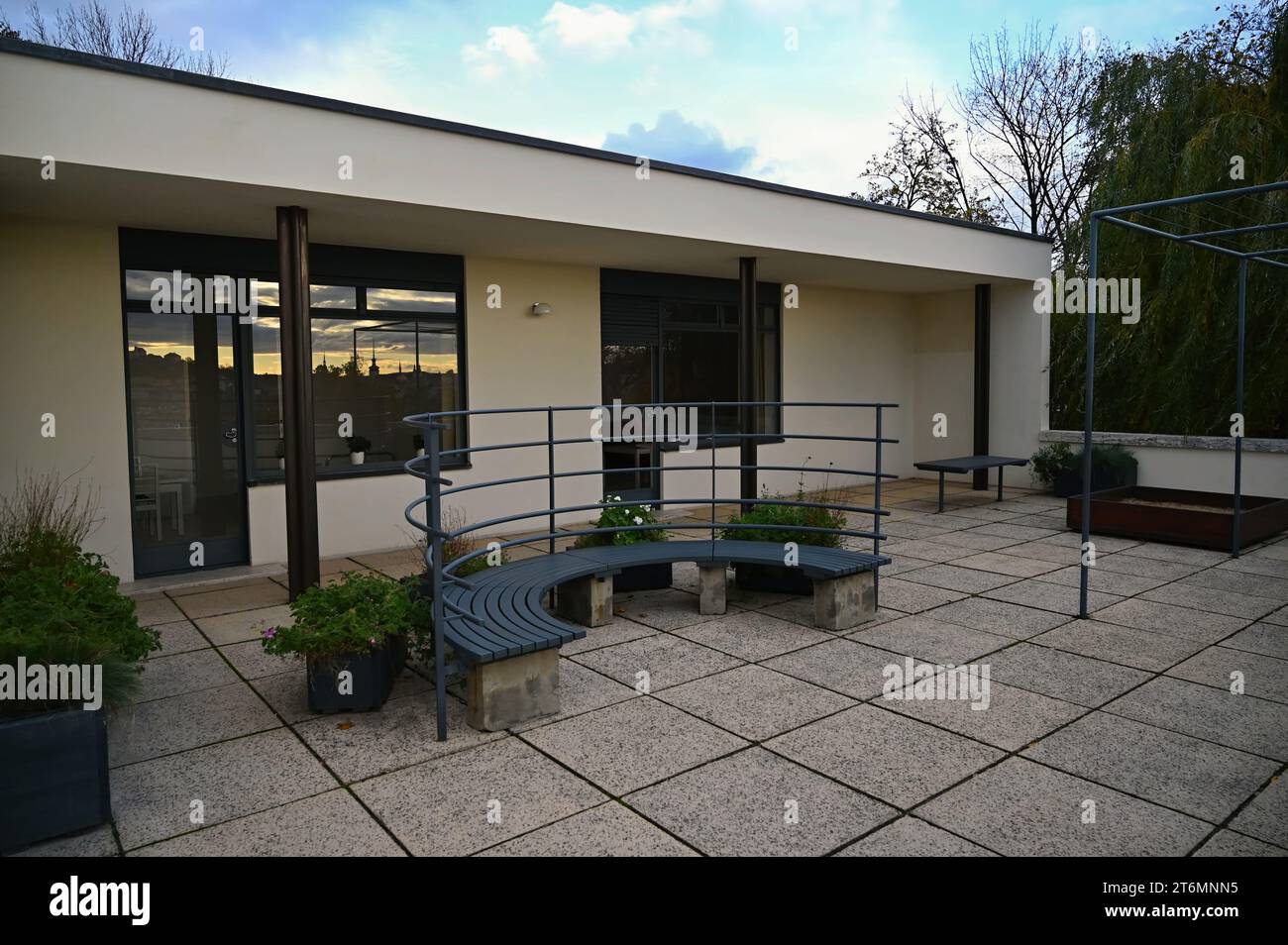 Villa Tugendhat Brno - Czech Republic. Modern architecture of ...