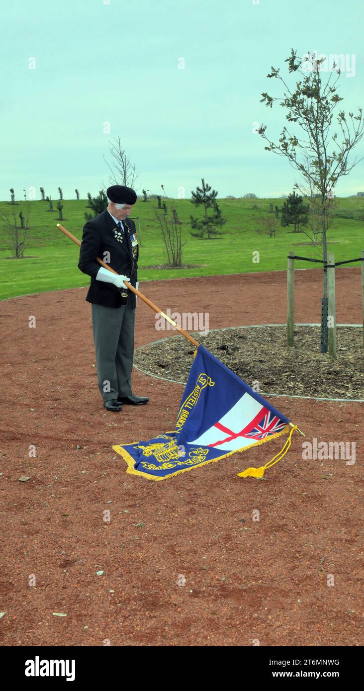 British village pays respect hi-res stock photography and images - Alamy