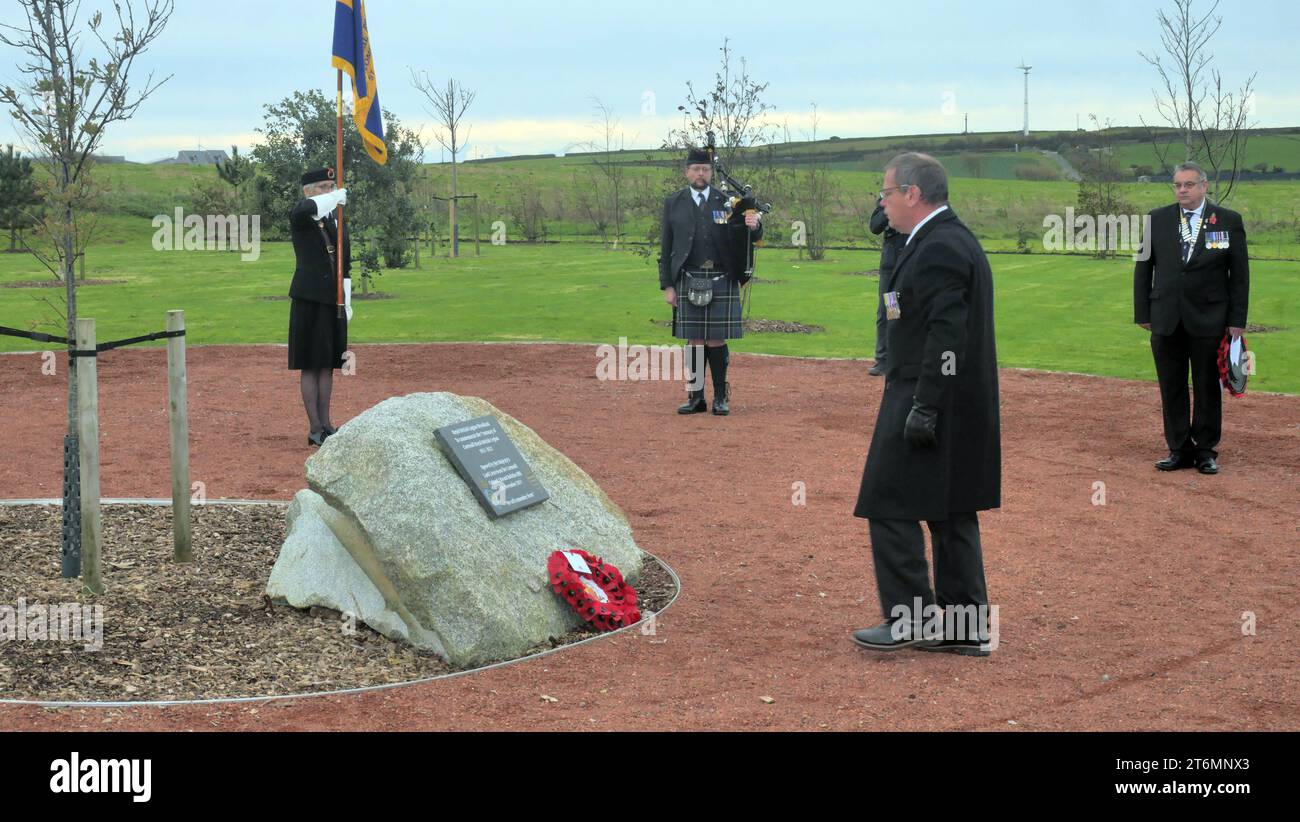 British village pays respect hi-res stock photography and images - Alamy