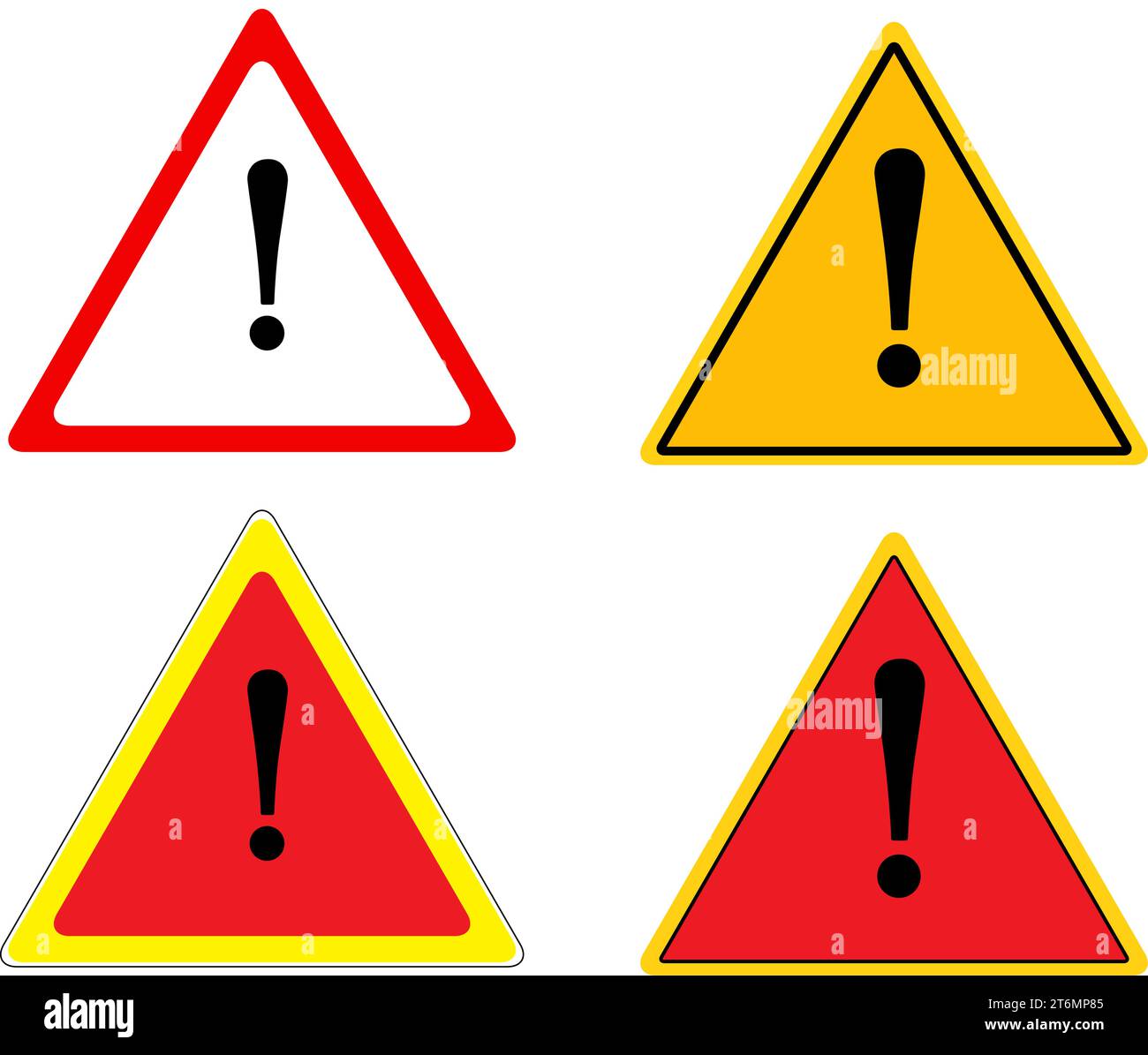 Caution signs. danger and warning signs. warning attention. danger sign ...