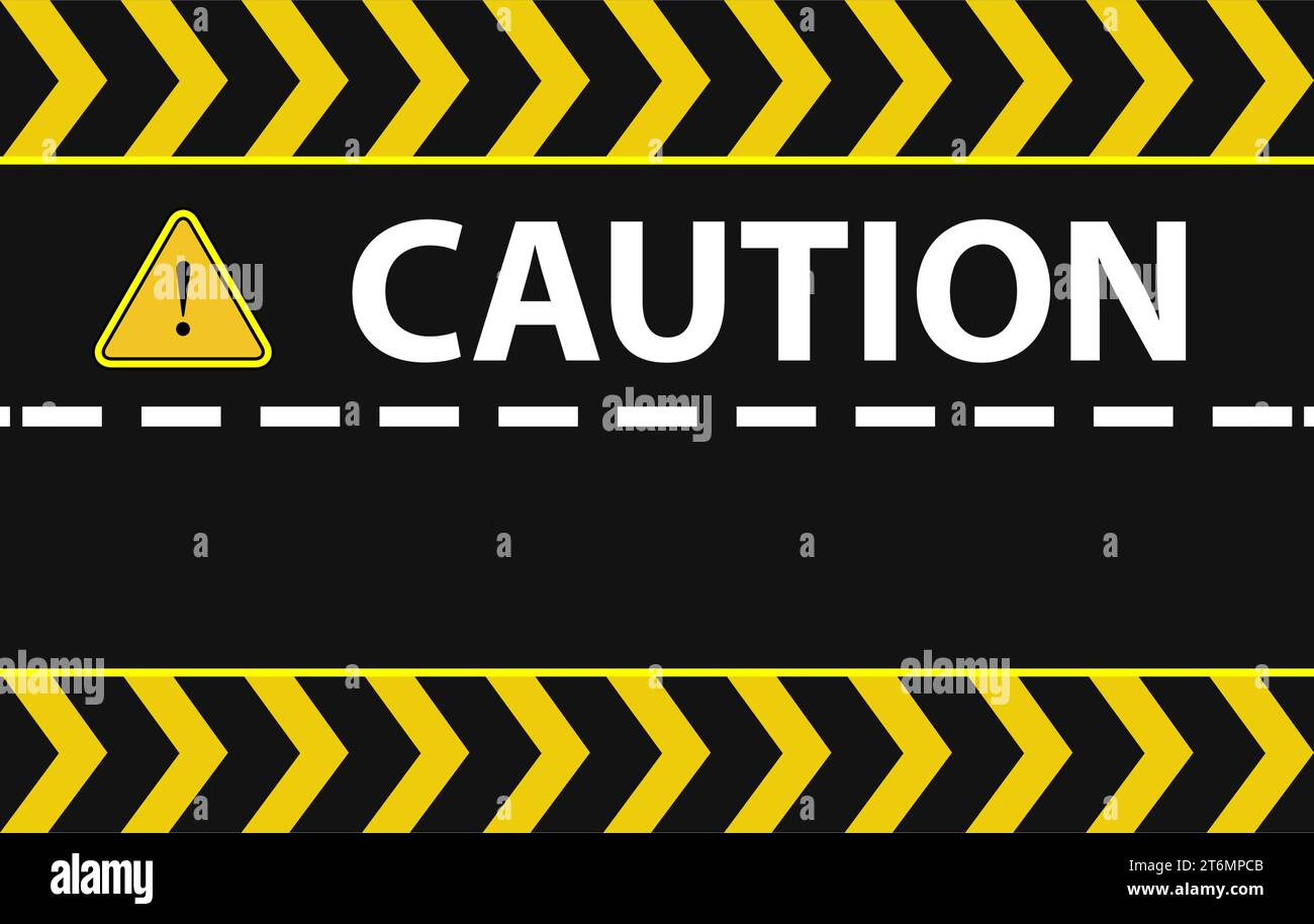 Caution signs. danger and warning signs. warning attention. danger sign ...