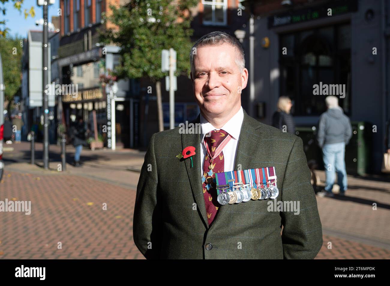Chesham, Buckinghamshire, UK. 11th November, 2023. Justin Reuter CBE ...