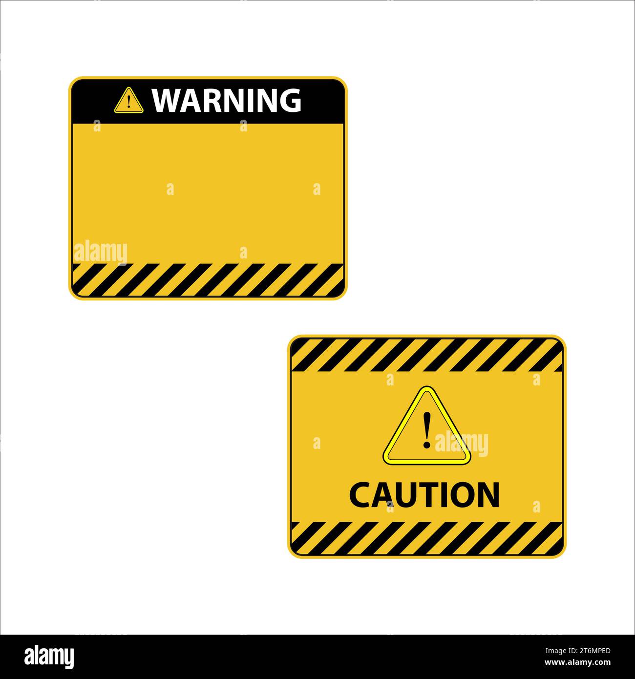 Caution signs. danger and warning signs. warning attention. danger sign ...