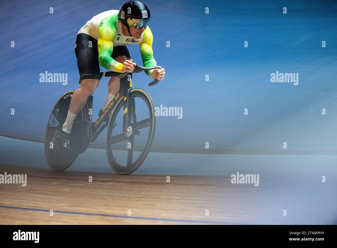 Mens sprint heats uci round 4 track champions league hi-res stock ...