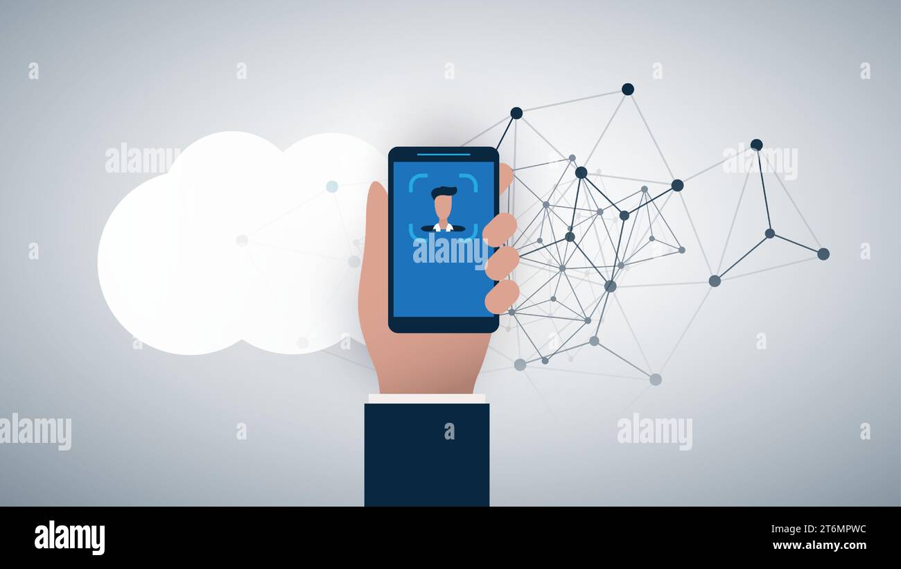 Face Recognition Concept Design - User Authentication by Face for Cloud Systems, Online Business ...