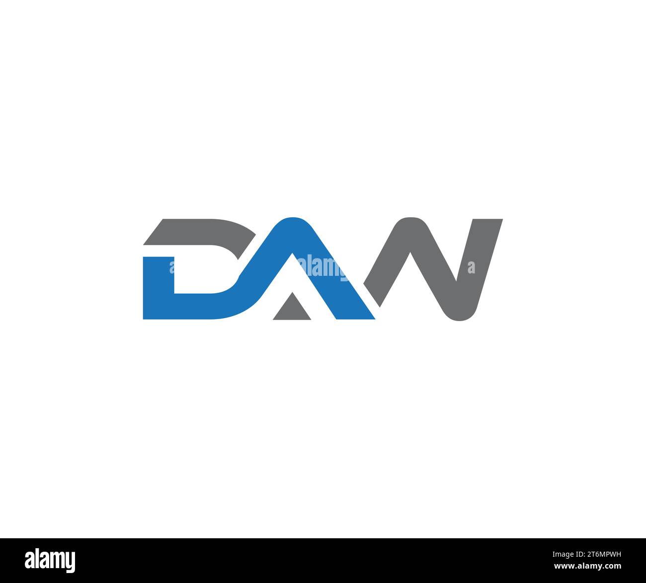 DAW logo design vector Stock Vector Image & Art - Alamy