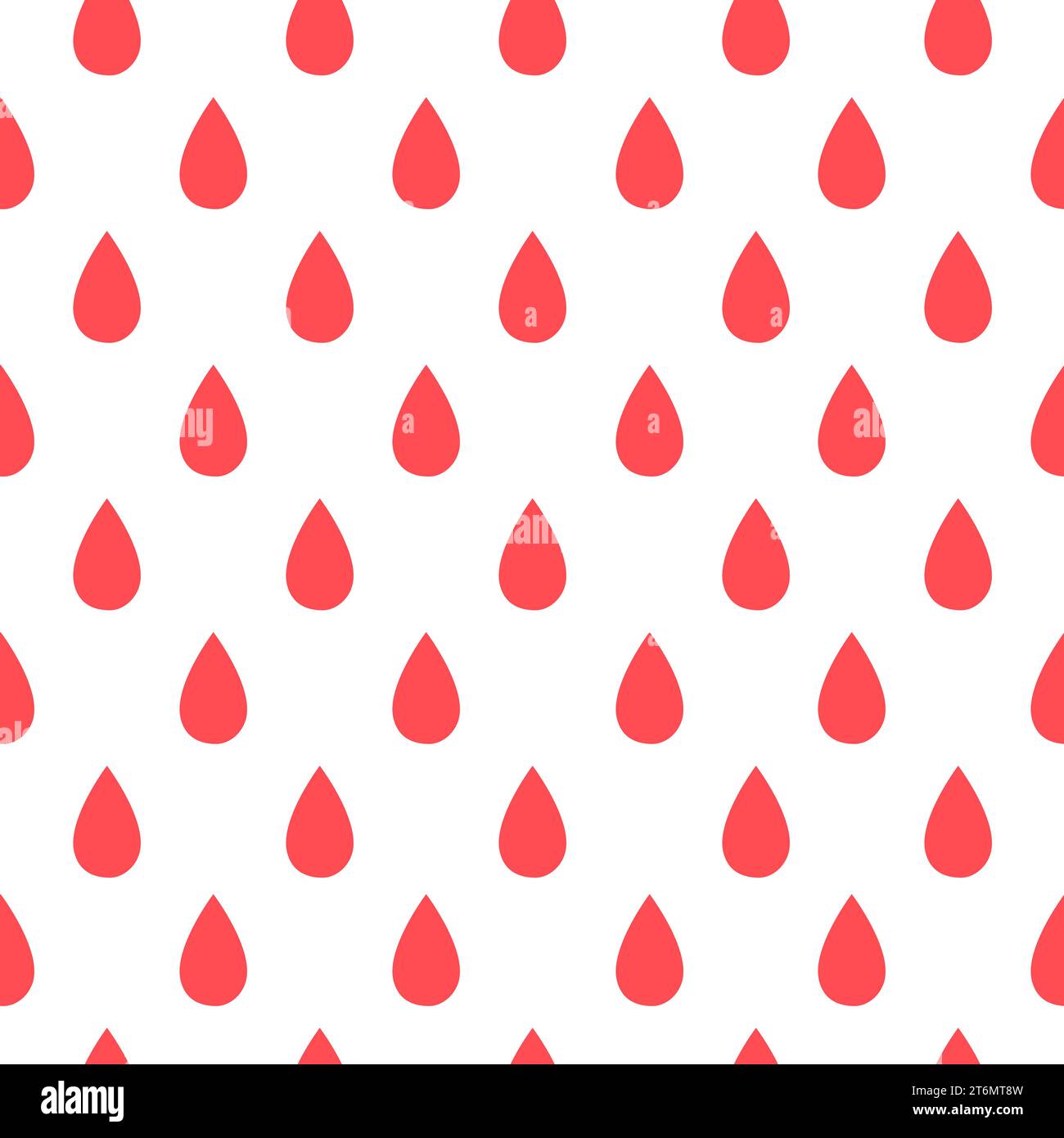 Blood drop seamless pattern. Menstruation, blood donation concept Stock ...