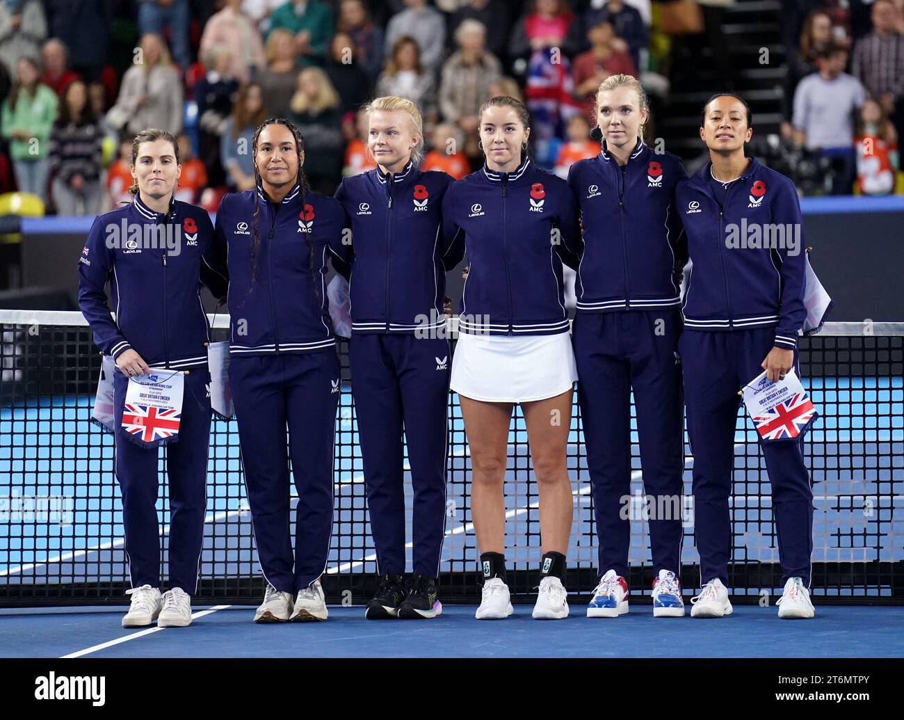 Great Britain's Maia Lumsden, Heather Watson, Harriet Dart Jodie ...