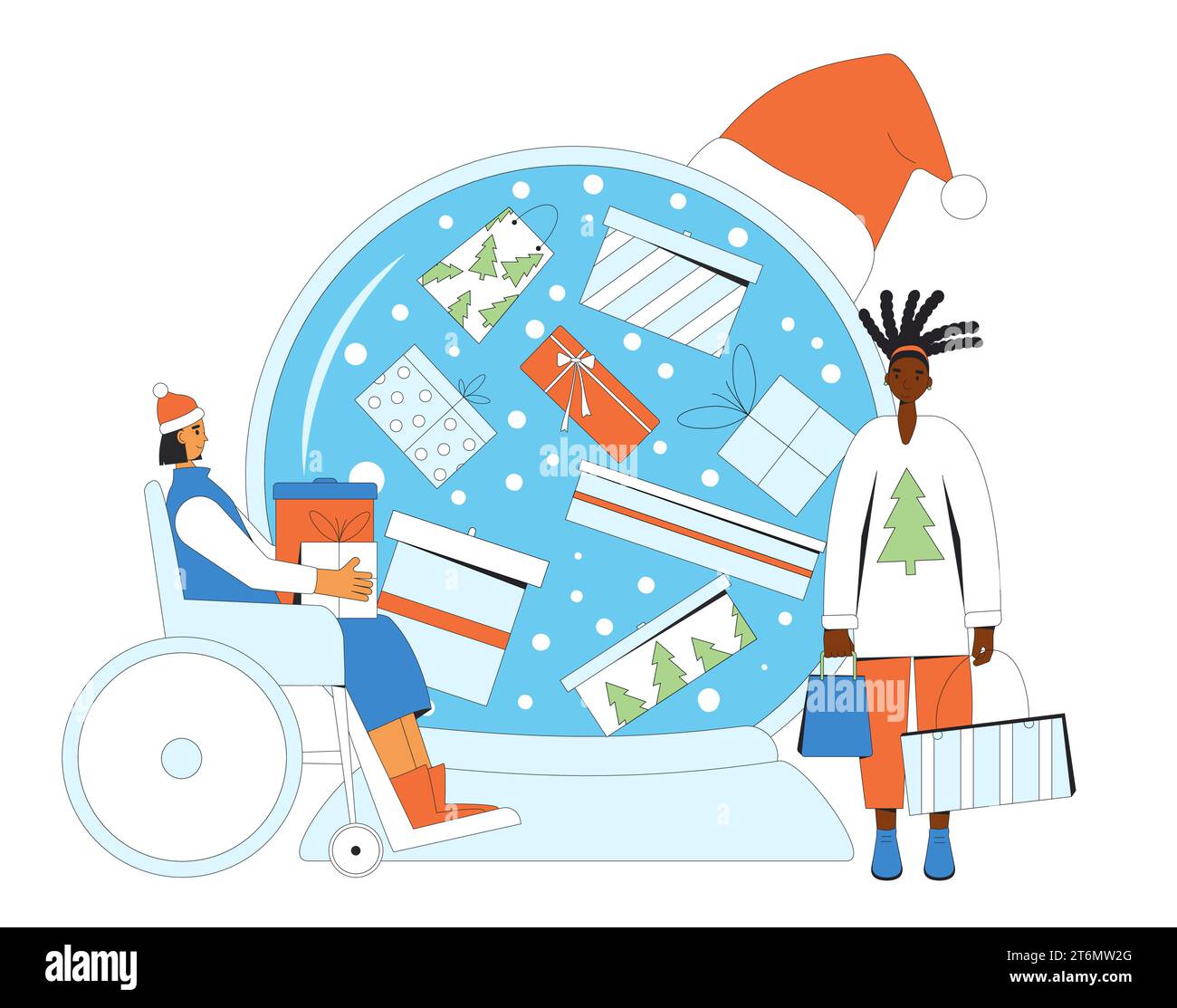 Winter huge sale Stock Vector Images - Alamy