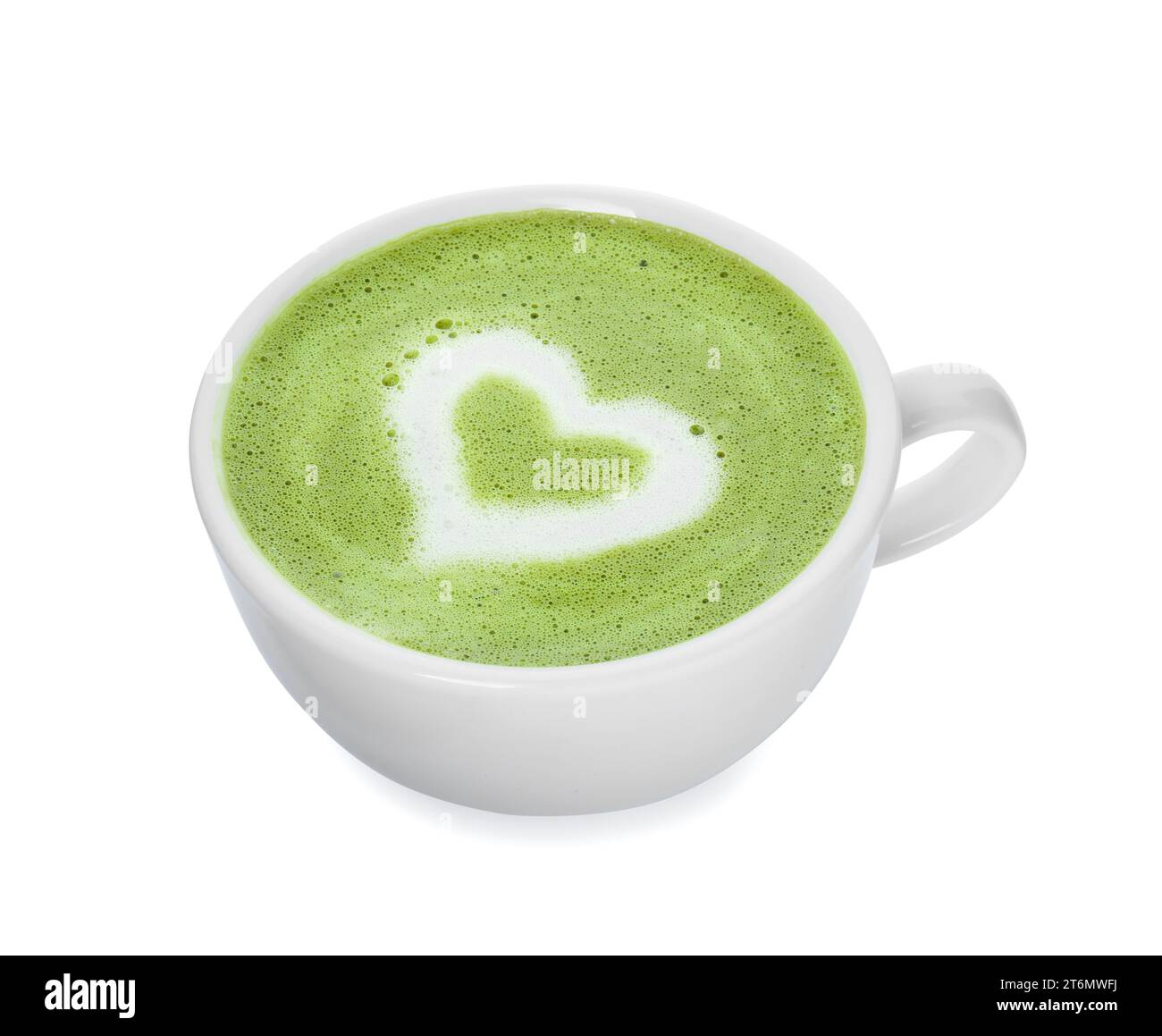 Matcha latte art Cut Out Stock Images & Pictures - Alamy