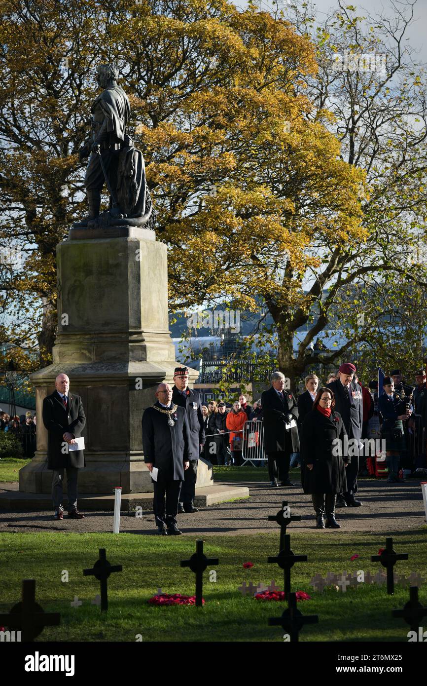 Edinburgh Scotland, UK 11 November 2023. The Royal British Legion ...