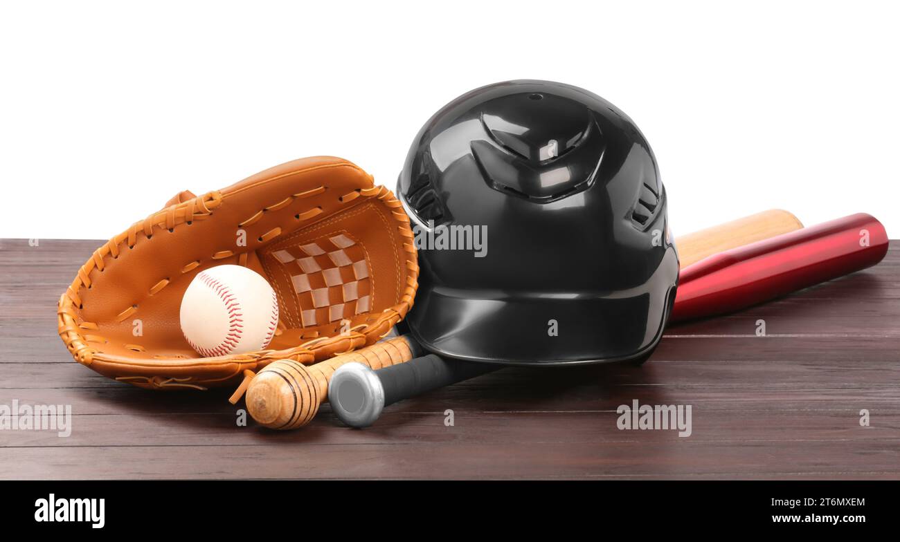 Baseball bats batting helmet hi-res stock photography and images - Alamy