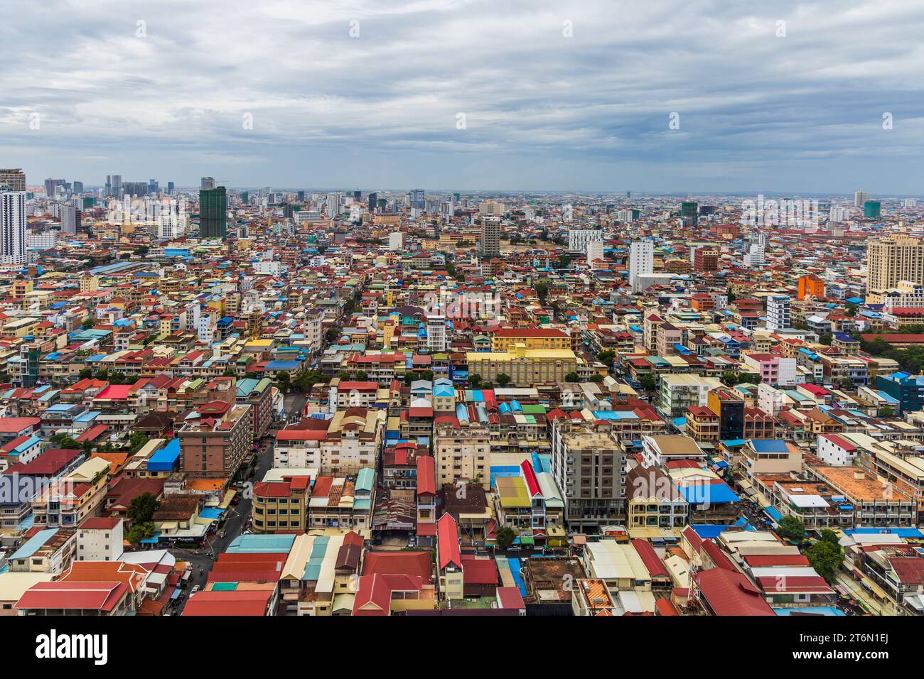 The City of Phnom Penh, National Capital City of Cambodia, sits at the ...