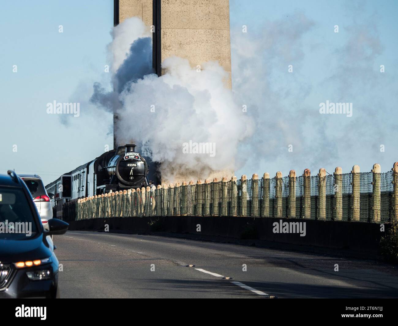Sheerness, Kent, UK. 11th Nov, 2023. A special Armistice Day steam ...