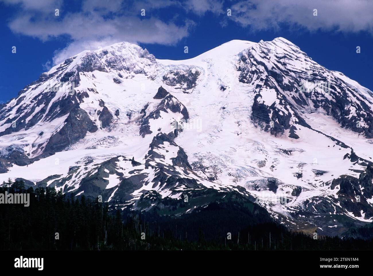 Mt Rainier from Glacier View, Glacier View Wilderness, Gifford Pinchot ...