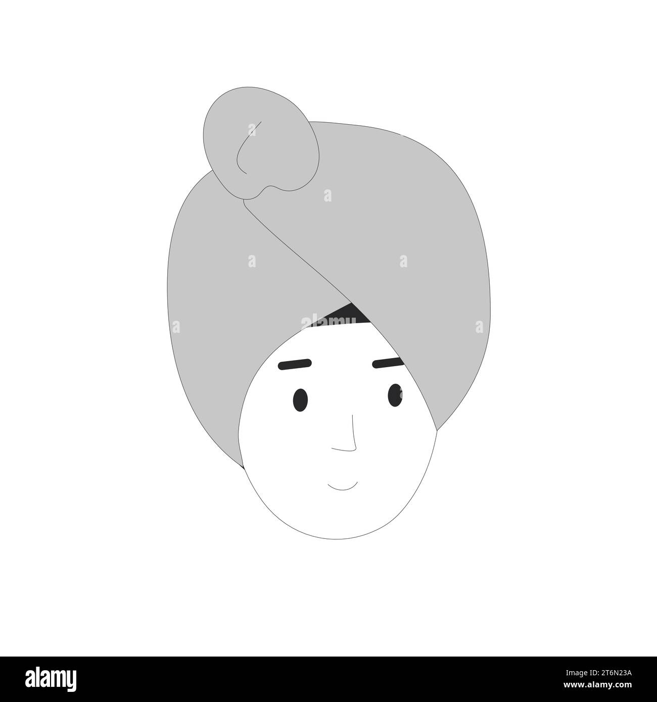 Turban on head hi-res stock photography and images - Alamy
