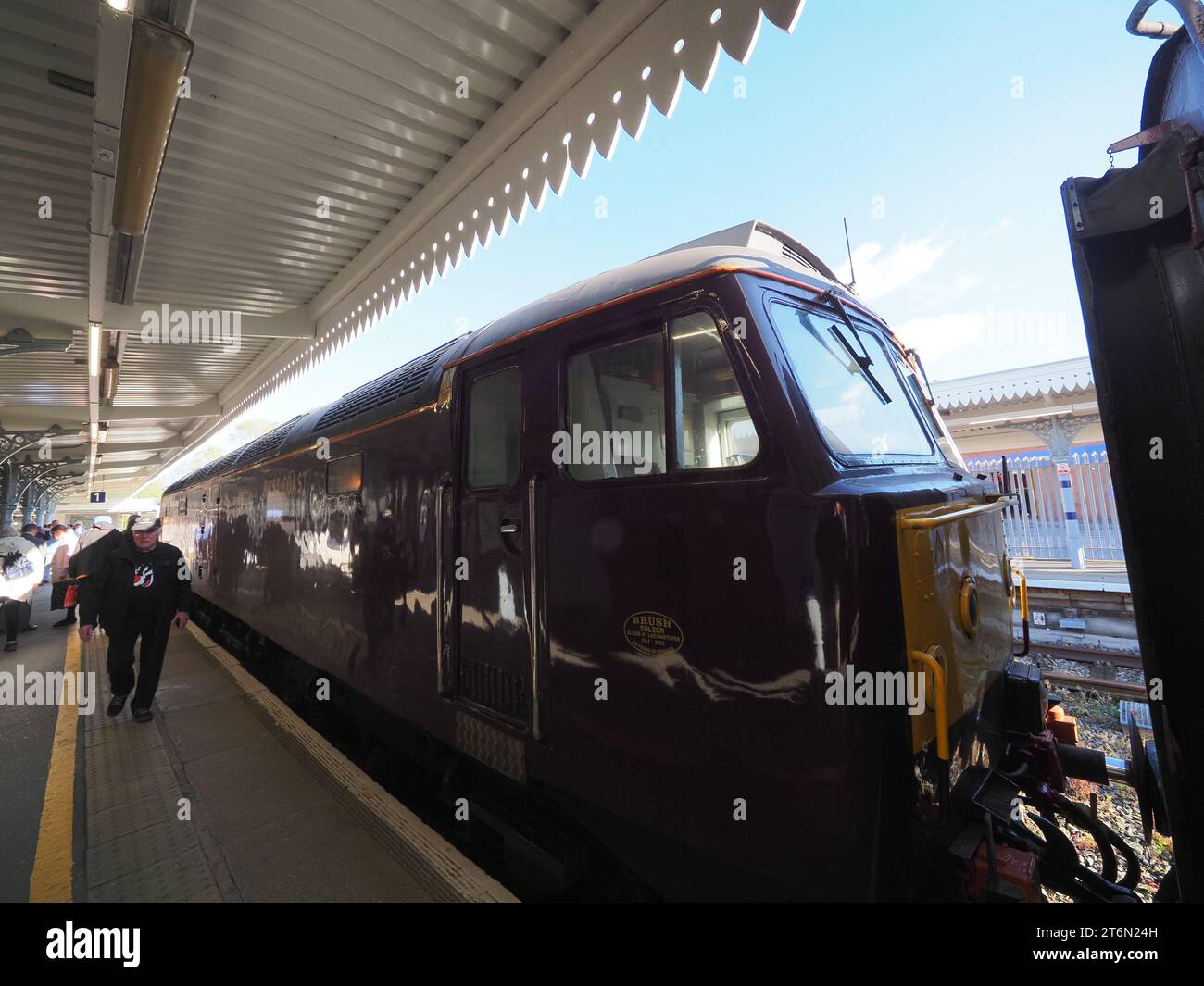 Sheerness, Kent, UK. 11th Nov, 2023. A special Armistice Day steam ...