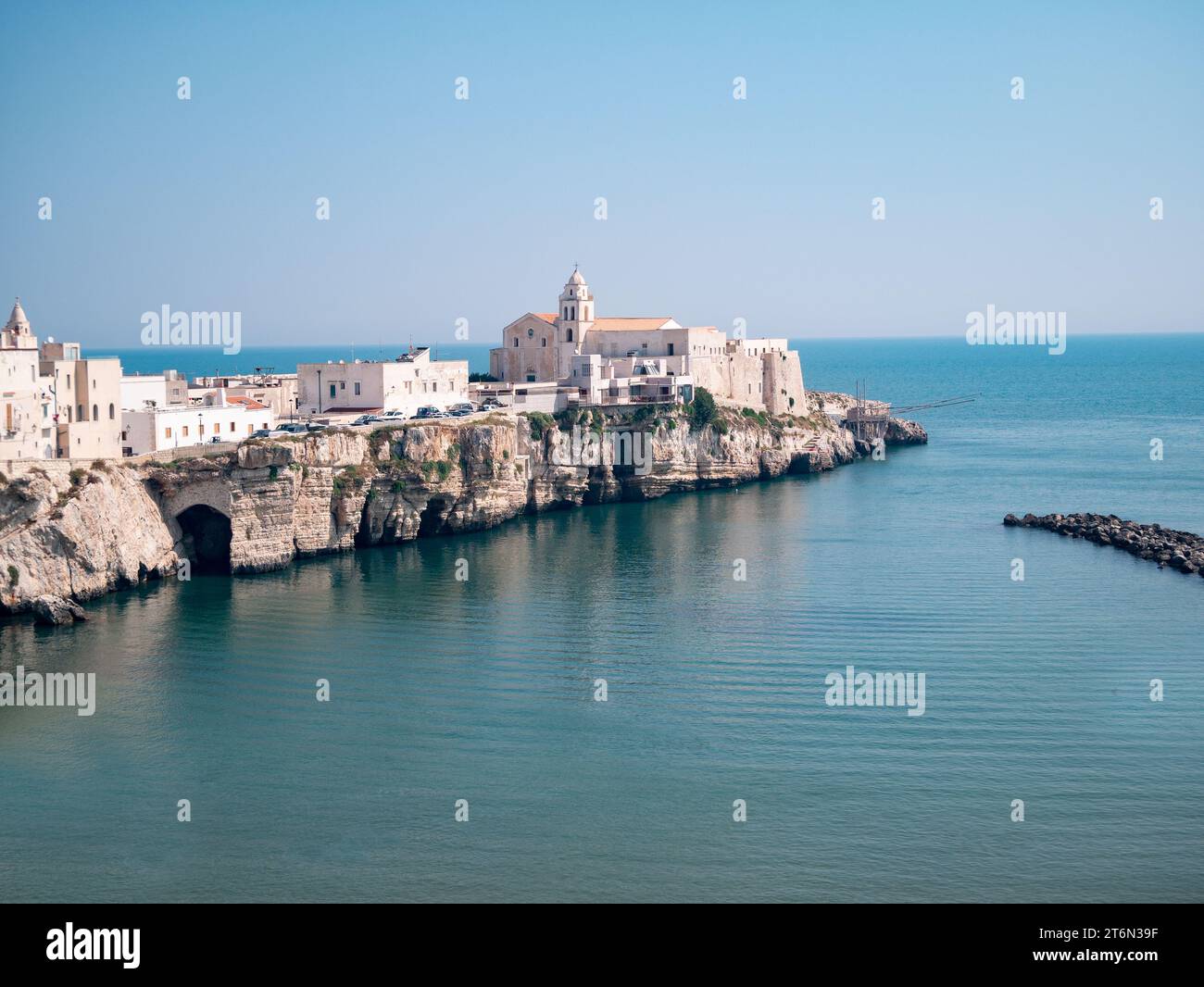 Promenade vieste italy hi-res stock photography and images - Alamy