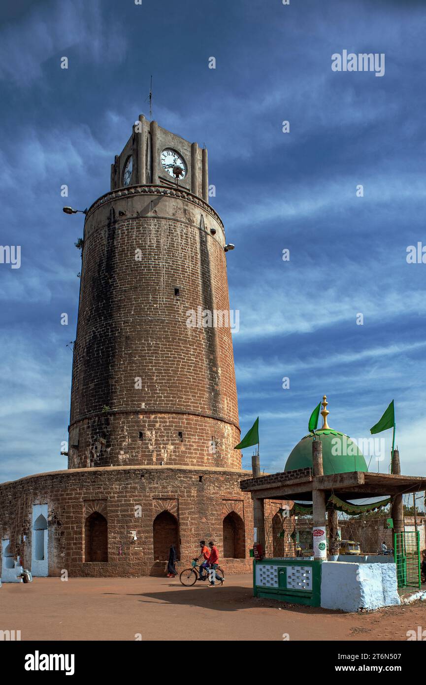 2 23 2010 Vintage Clock Tower at Chaubara is a circular Clock Tower ...