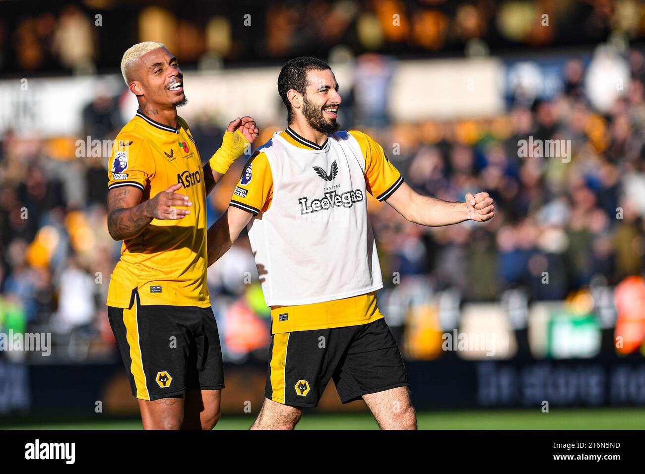 11th November 2023; Molineux Stadium, Wolverhampton, West Midlands ...