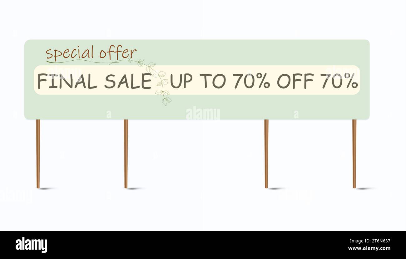 Blank sign in public Stock Vector Images - Alamy