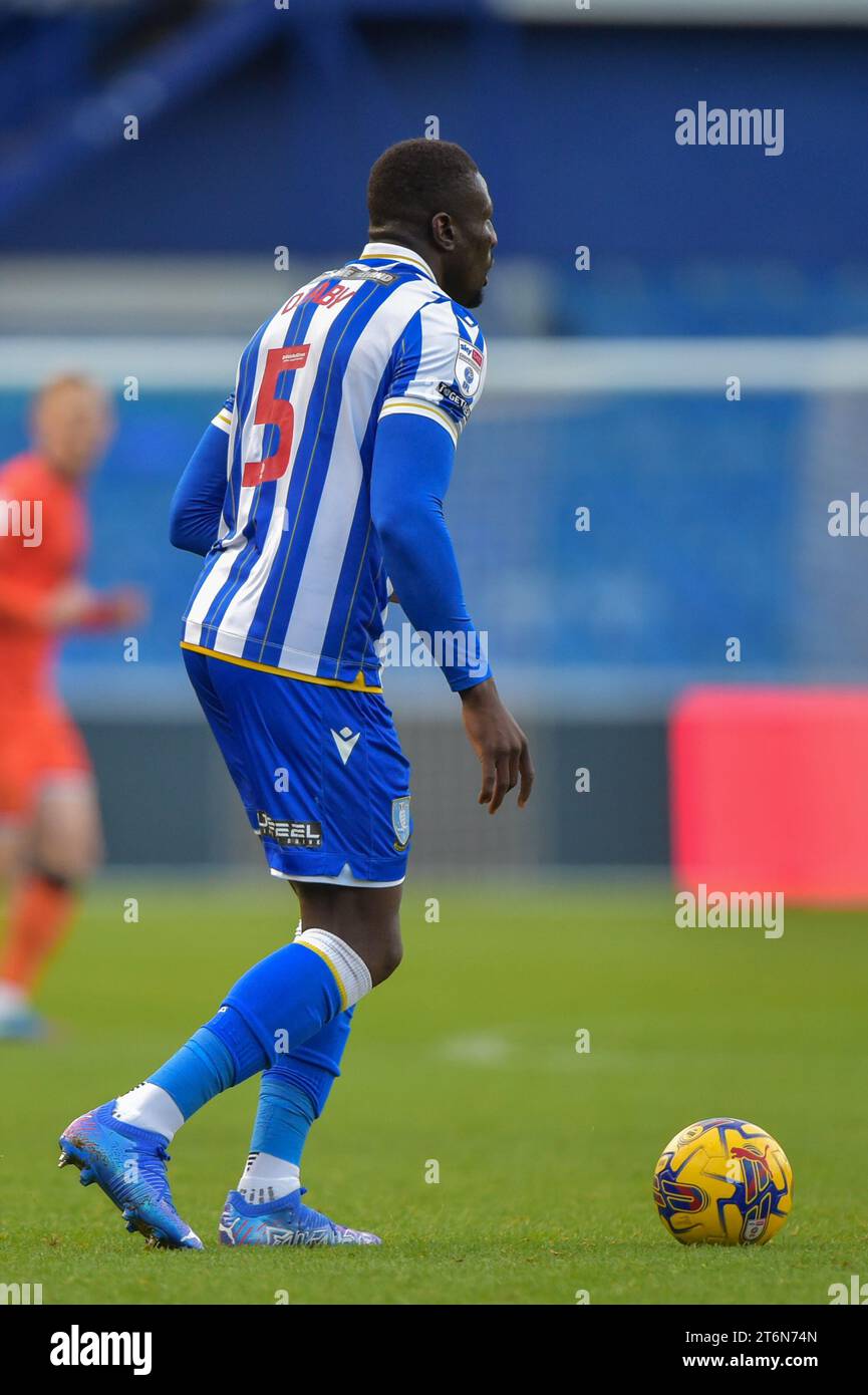 Bambo Diaby #5 of Sheffield Wednesday in action during the Sky Bet ...