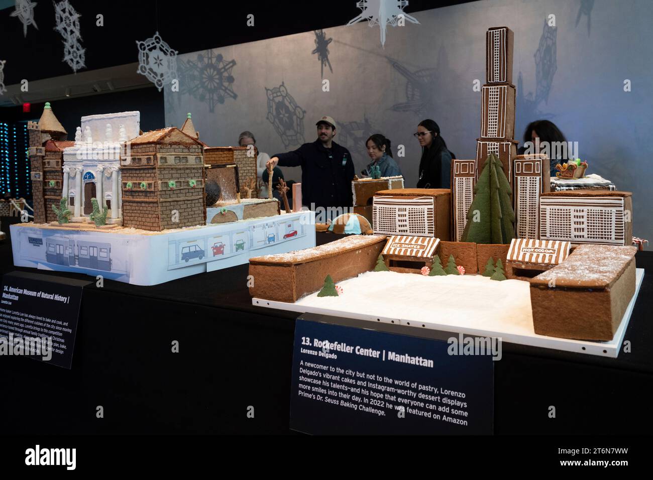 Photo by: NDZ/STAR MAX/IPx 2023 11/10/23 Gingerbread houses depicting ...