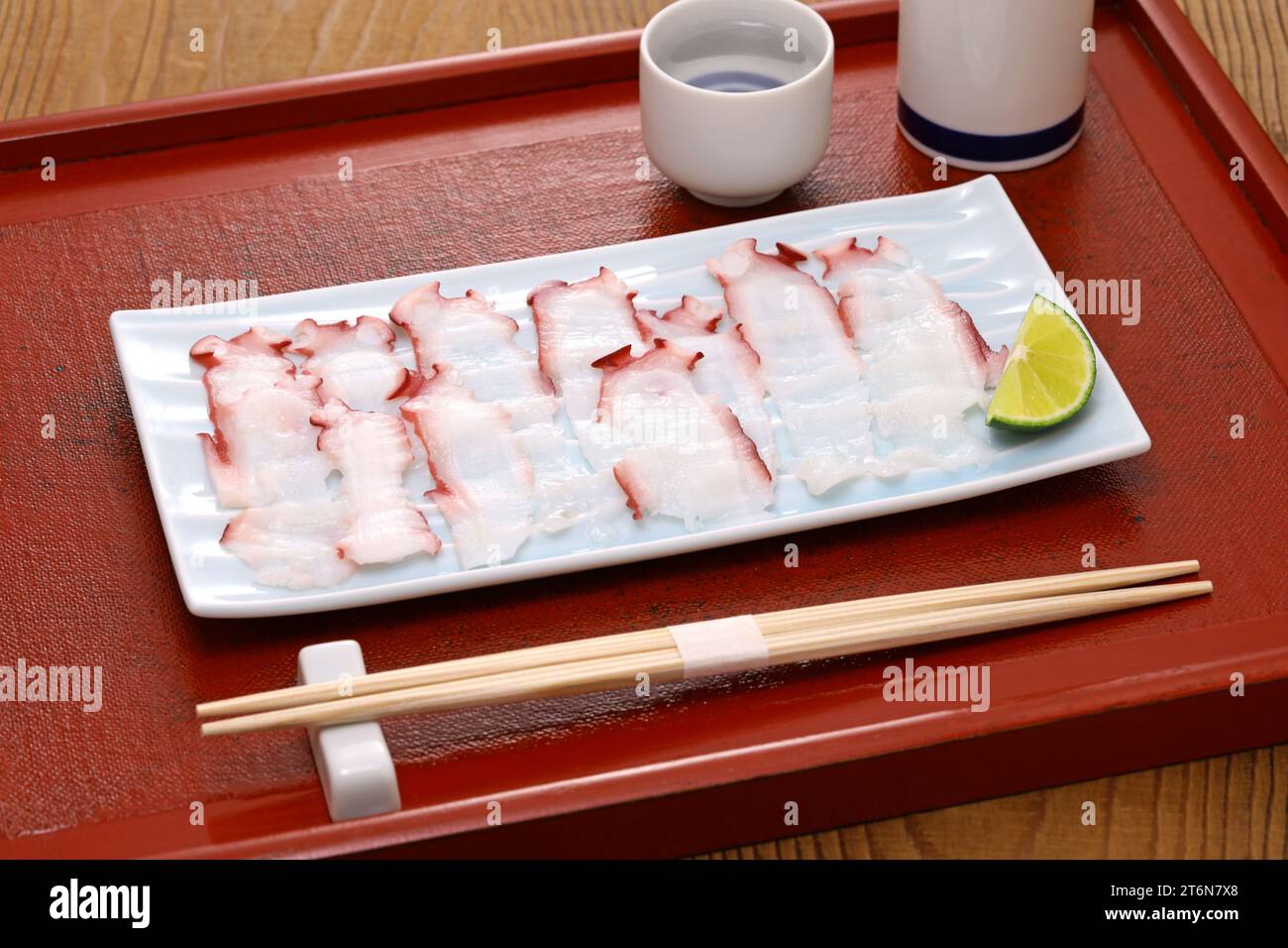 Octopus sashimi hi-res stock photography and images - Alamy