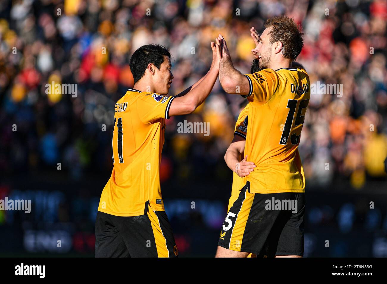 11th November 2023; Molineux Stadium, Wolverhampton, West Midlands ...