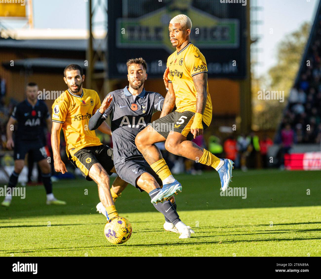 Wolves molineux november 2023 lemina hi-res stock photography and ...
