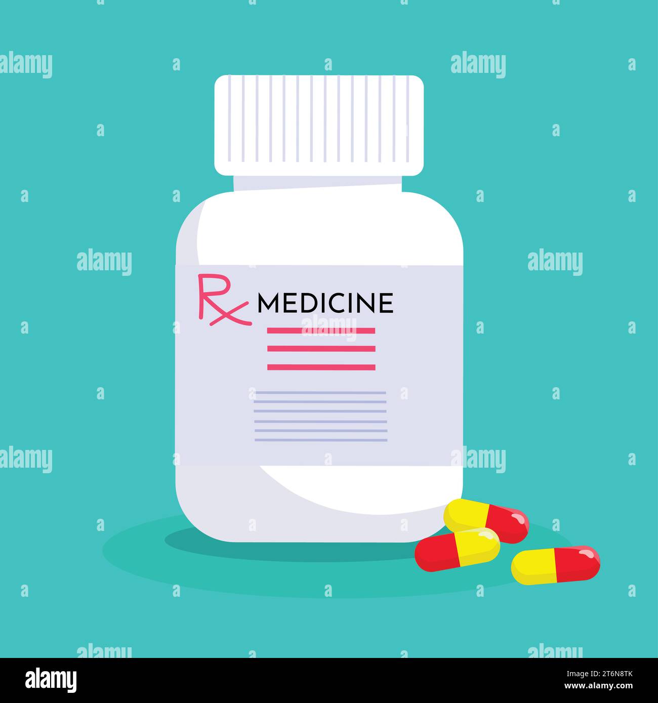 Rx prescription pharmacist illustration hi-res stock photography and ...