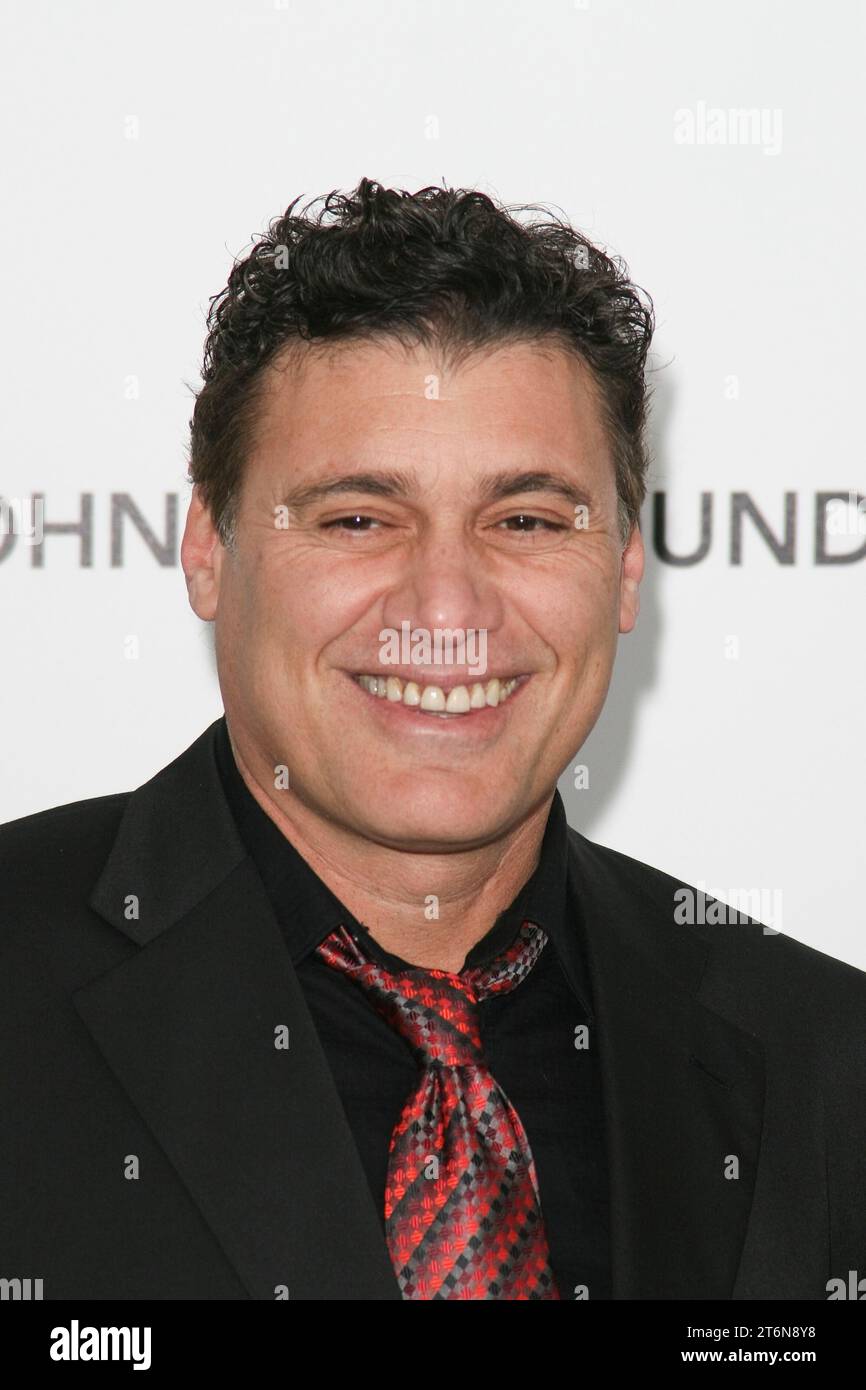 Steven Bauer at the 18th Annual Elton John Aids Foundation Academy ...