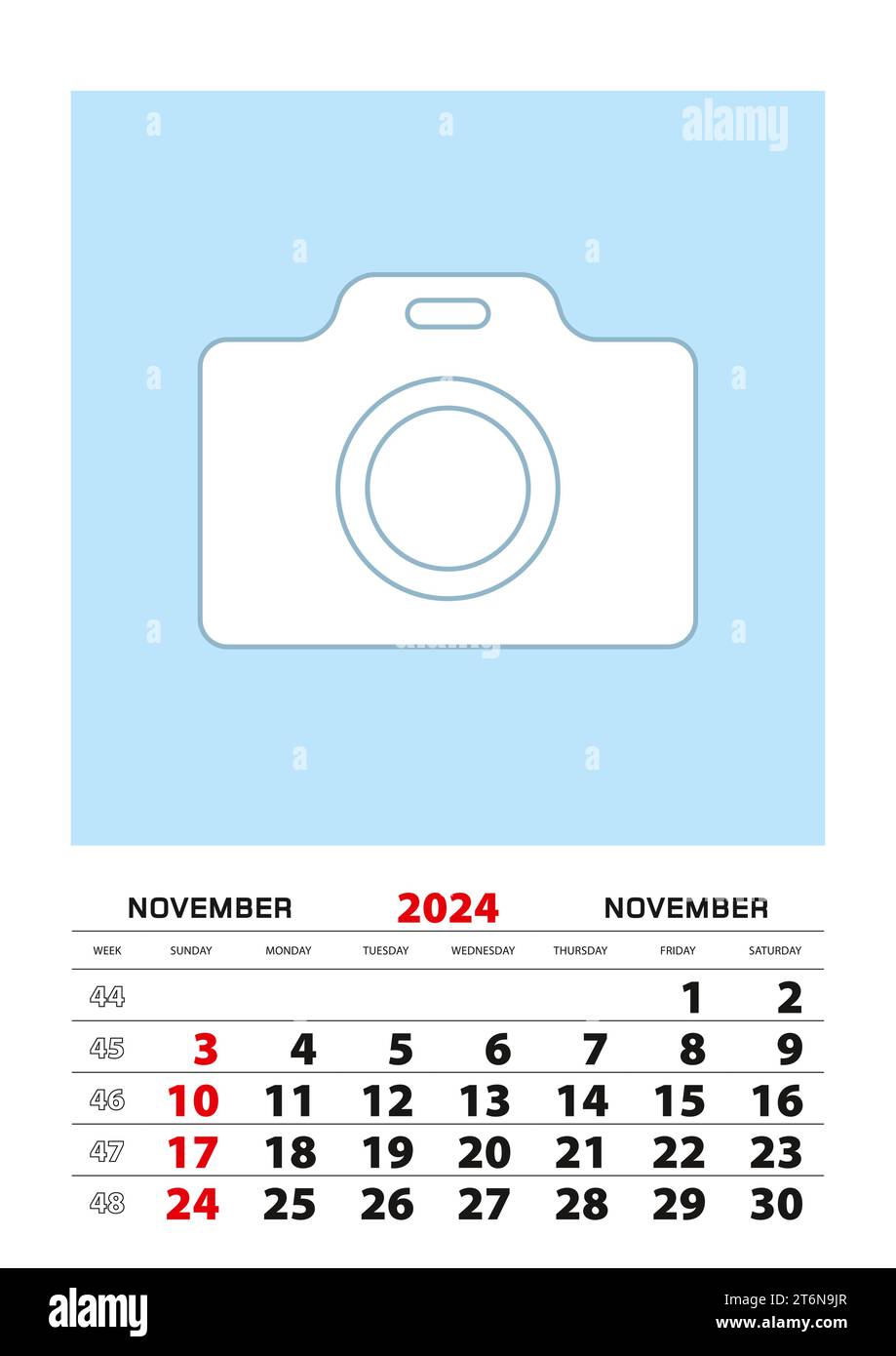 November 2024 english month Stock Vector Images - Alamy